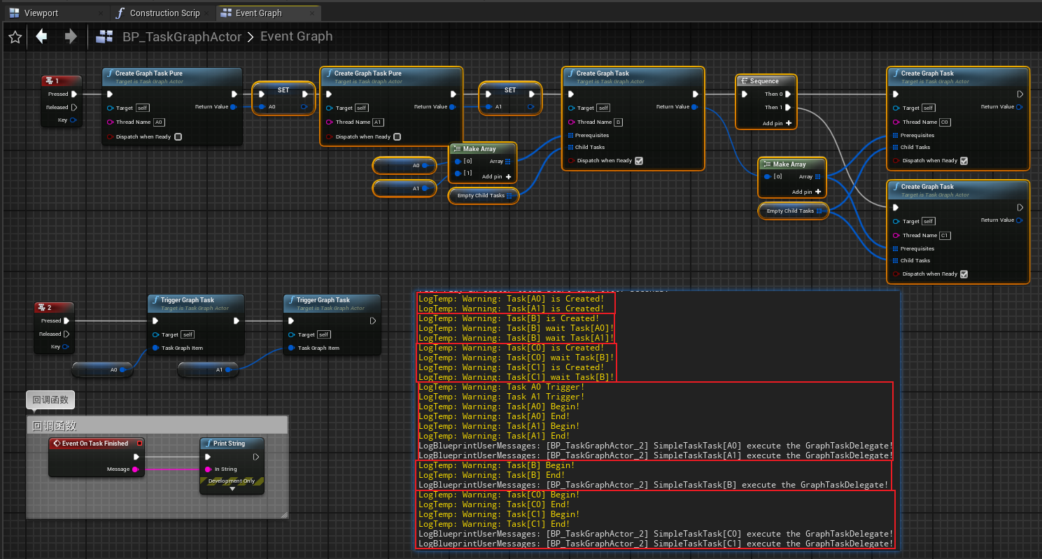 【UE4 C++ 基础知识】＜13＞ 多线程——TaskGraph-CSDN博客