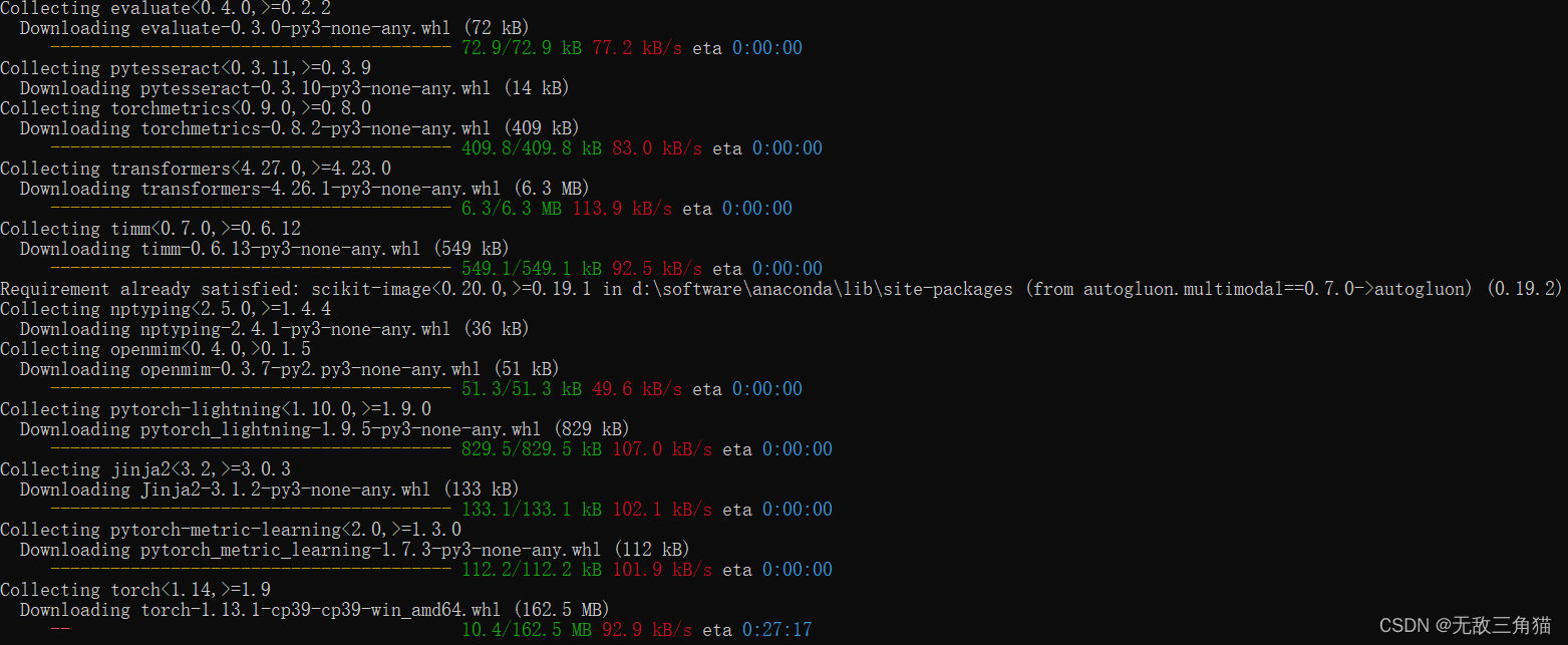 【视频解读】Window上安装和使用autogluon V0.7_autogluon windows-CSDN博客