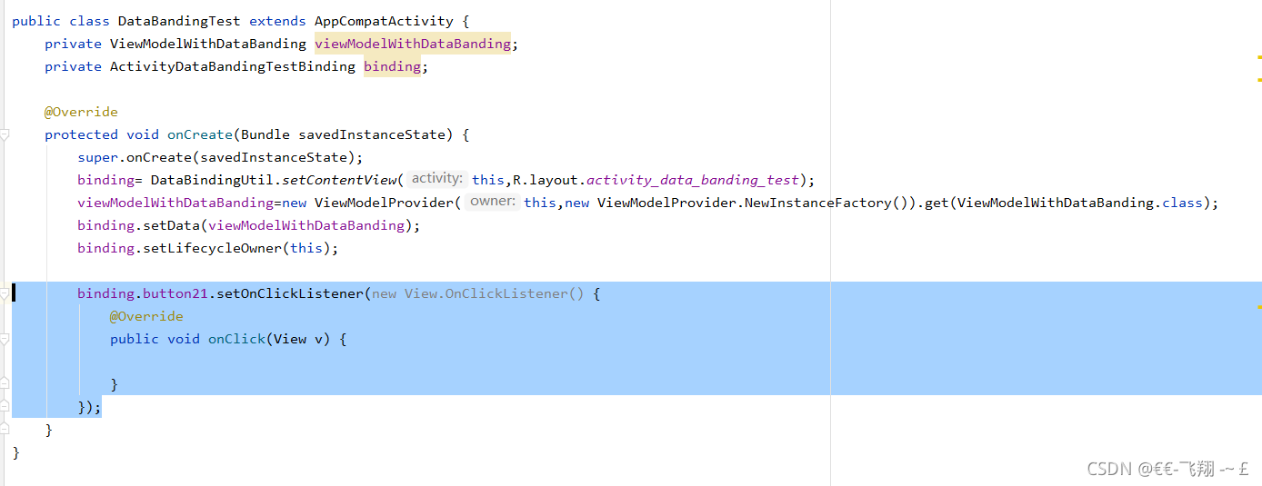 Android DataBinding的简单使用教程_android databining布局声明为全局变量-CSDN博客