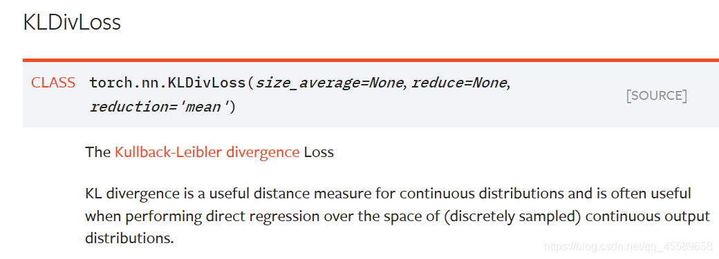 pytorch KL散度学习_kl散度 pytorch-CSDN博客