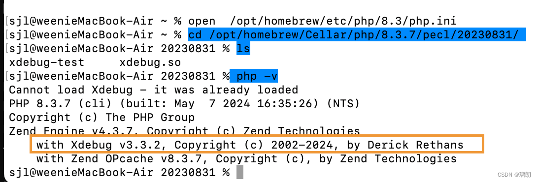 Mac M1 配置/安装 php 和xdebug过程_m1 mac 安装php-CSDN博客