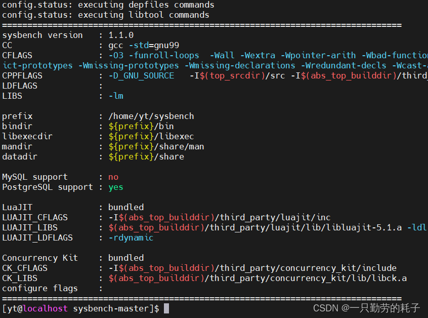 Sysbench安装(在线and离线) Csdn博客