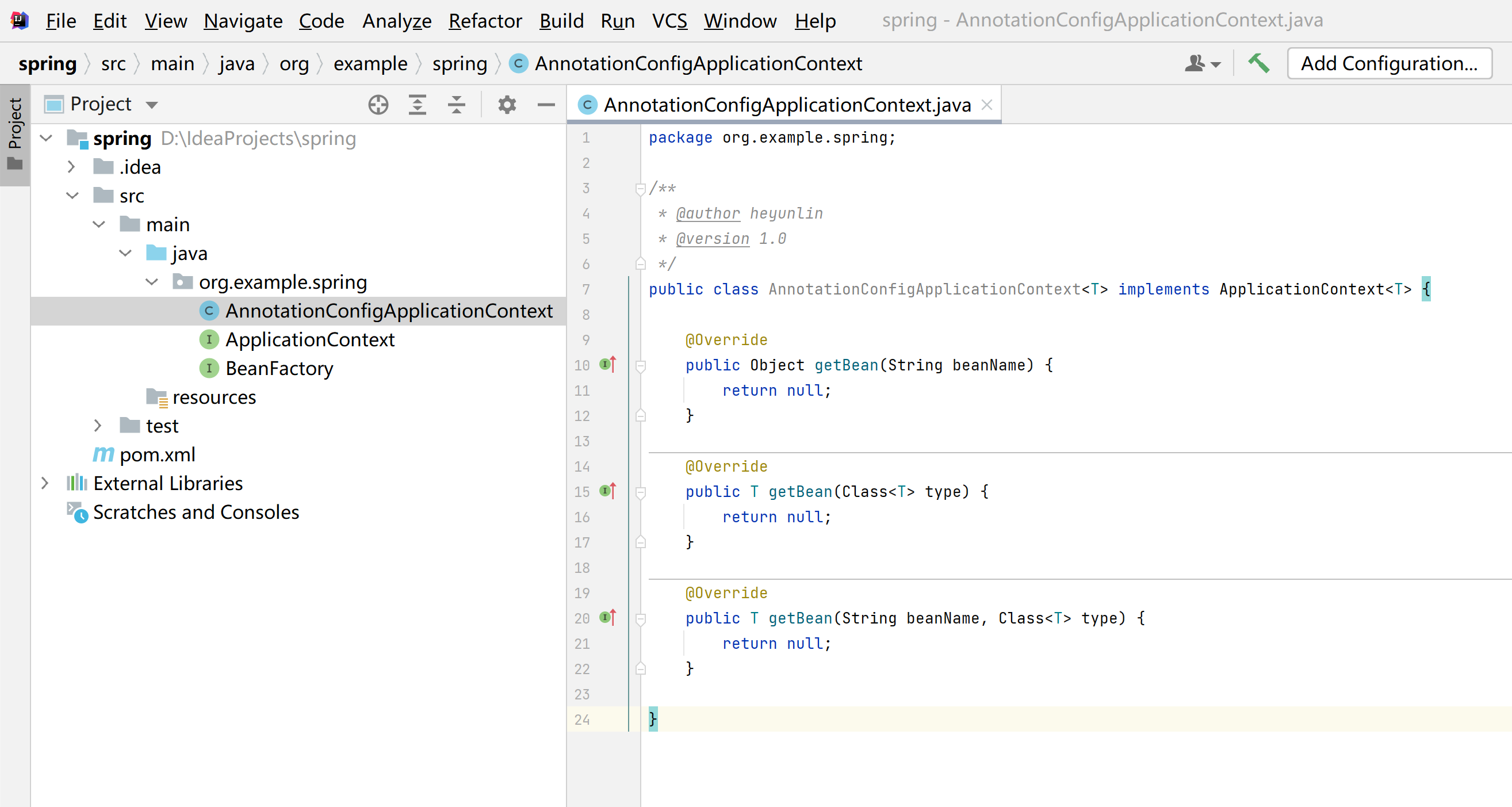 手写Spring源码——实现一个简单的spring framework-CSDN博客
