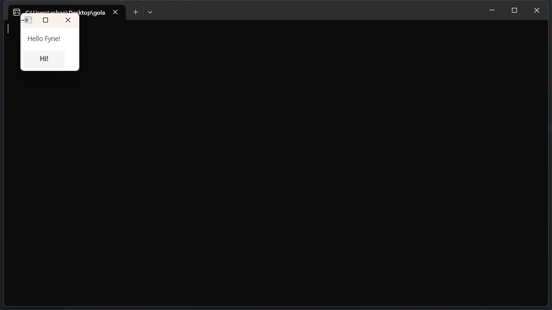 Golang导入fyne教程 Golang Fyne Csdn博客