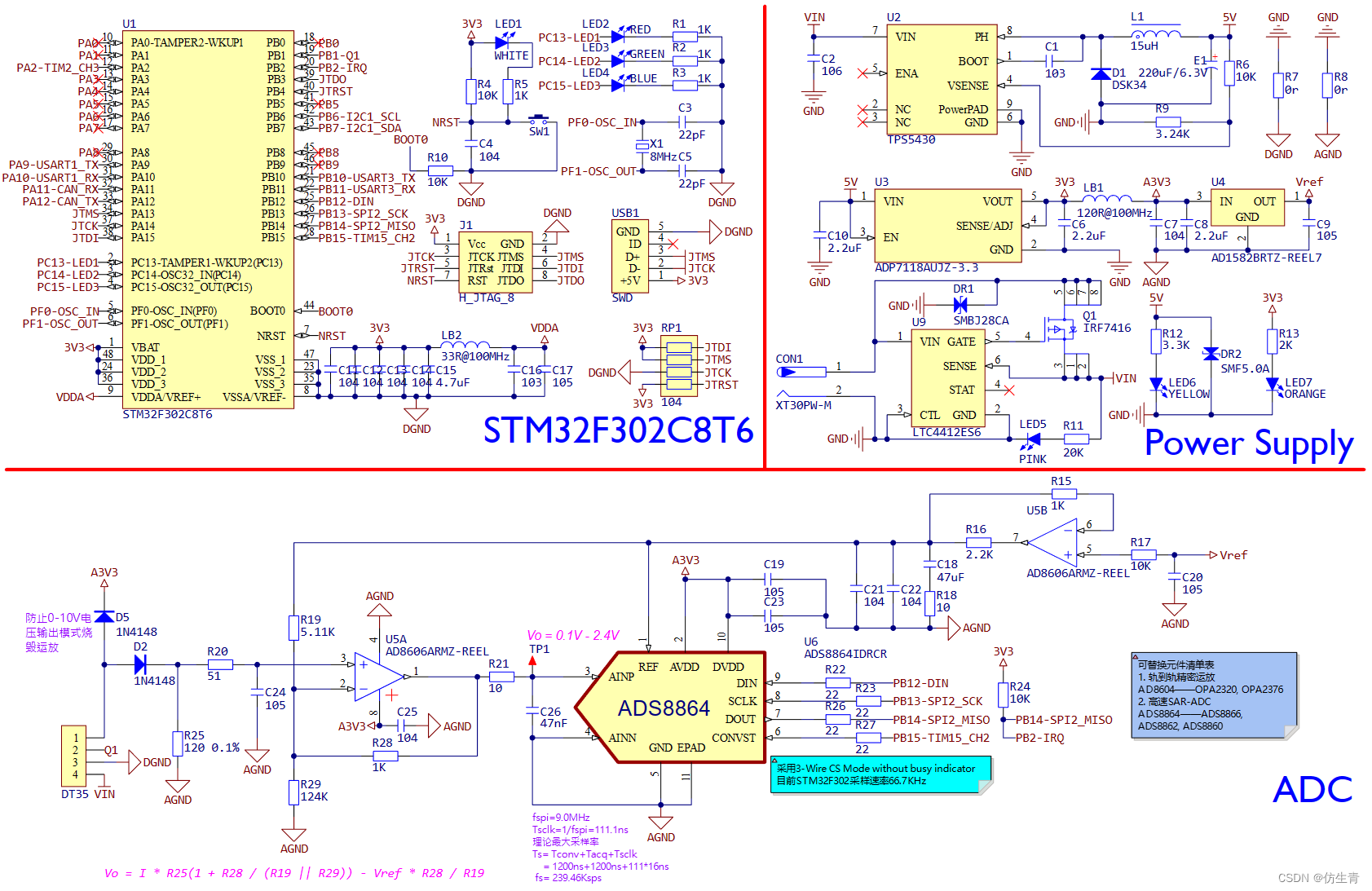 4-20 mA 电流采集系统设计_4-20ma采集电路-CSDN博客