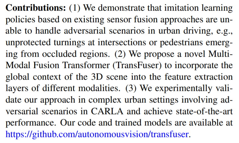 【论文阅读】Multi-Modal Fusion Transformer for End-to-End Autonomous Driving-CSDN博客