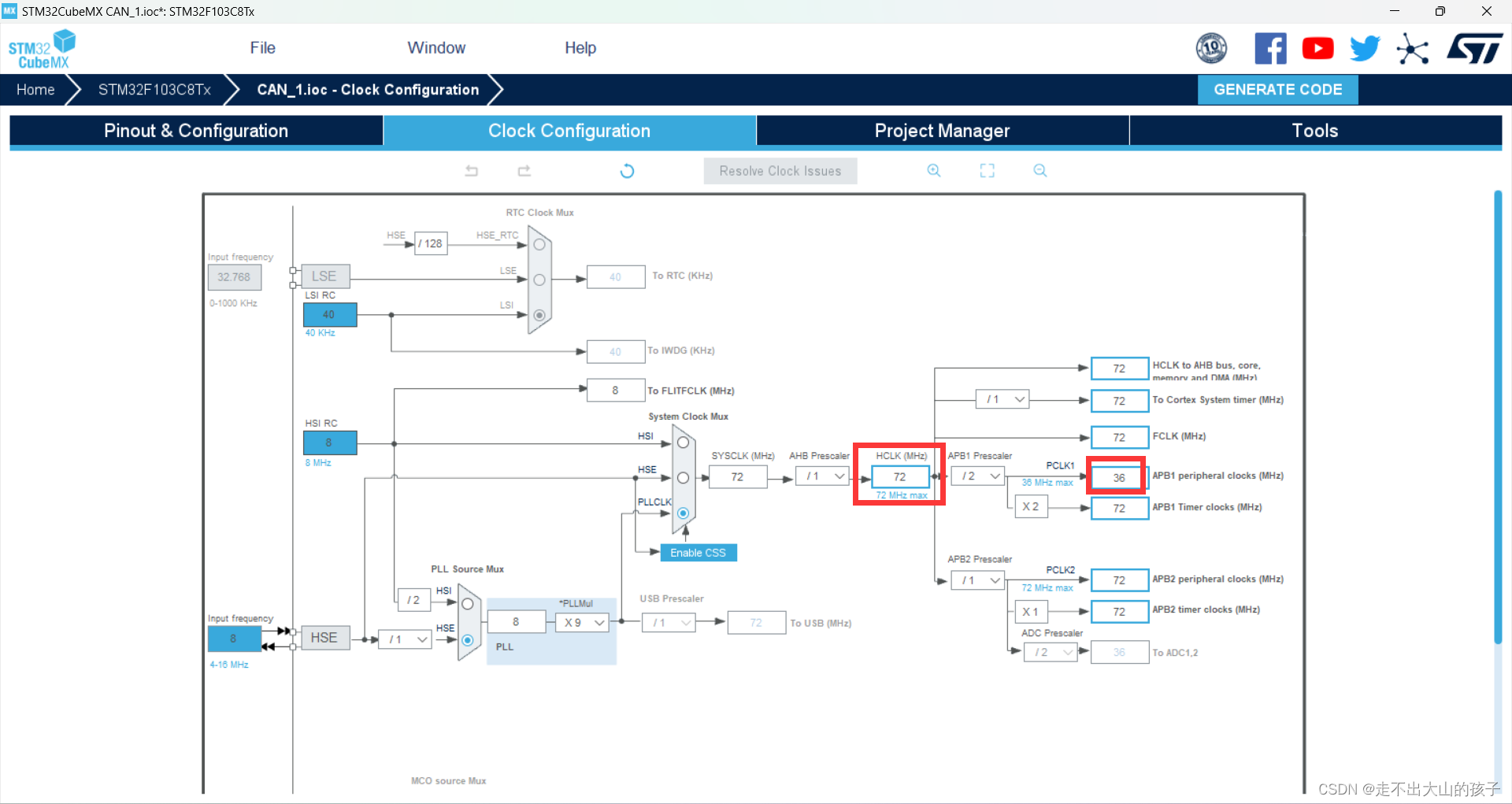 十八、STM32f103c8tx芯片（STM32CuBeMX的CAN配置）-CSDN博客