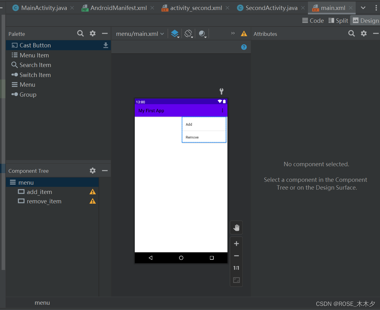 Android Studio（Java版）学习笔记_0_android studio setonclicklistener v->-CSDN博客