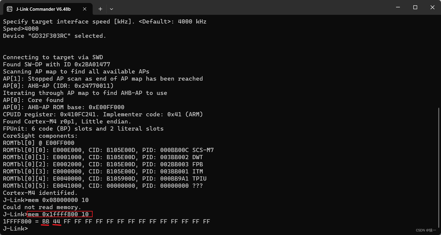 J-Flash J-Link解锁GD32单片机_jflash解锁芯片-CSDN博客