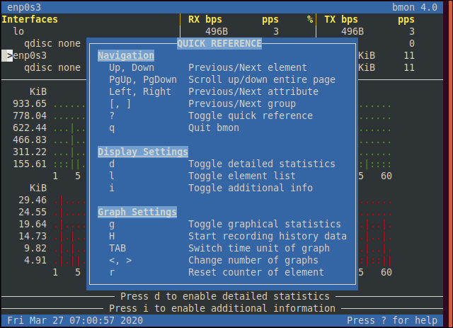 bmon linux_如何在Linux上使用bmon监视网络带宽-CSDN博客