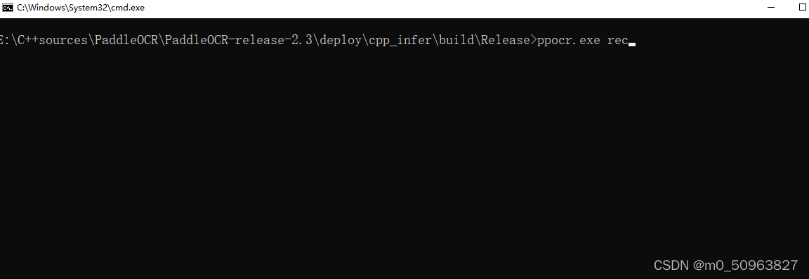 PaddleOCR字符 C++，Visual2022+windows10配置_vs2022 paddleocr-CSDN博客