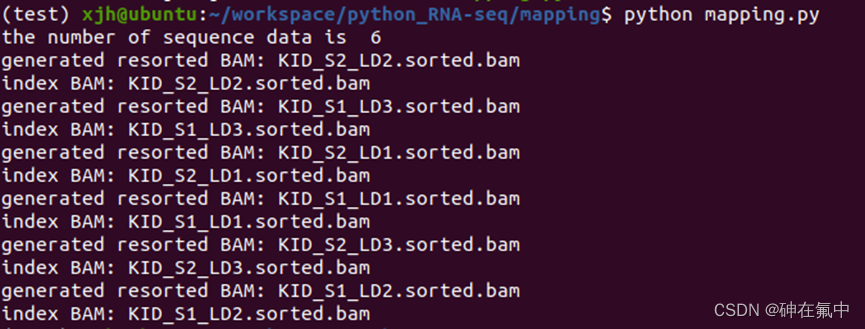 利用Python subprocess模块实现比对，SAM转BAM，排序，索引全部流程_sam文件转bam-CSDN博客