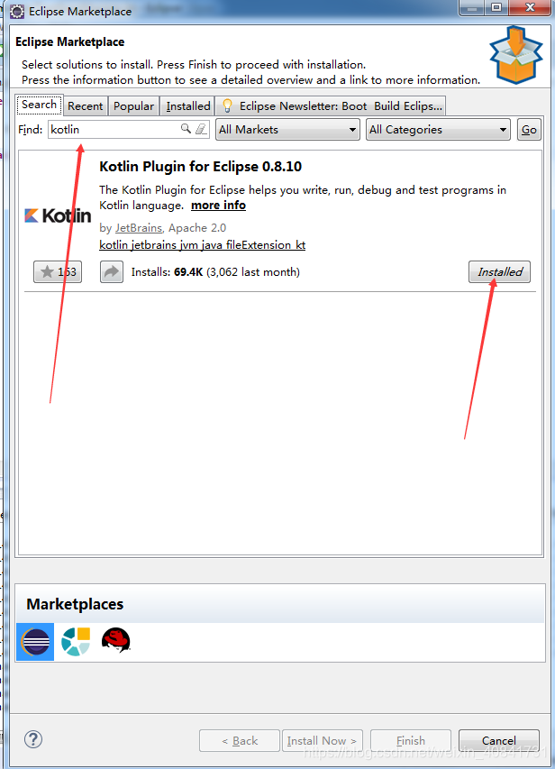 eclipse 中集成kotlin开发插件_kolin ecplise插件-CSDN博客