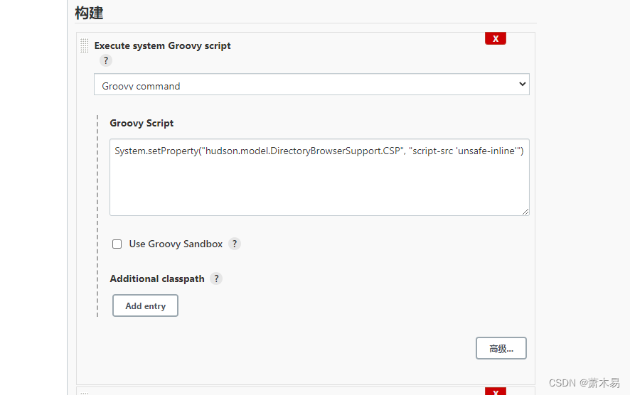 Build step ‘Execute Groovy script‘ marked build as failure_build step 'execute system groovy ...