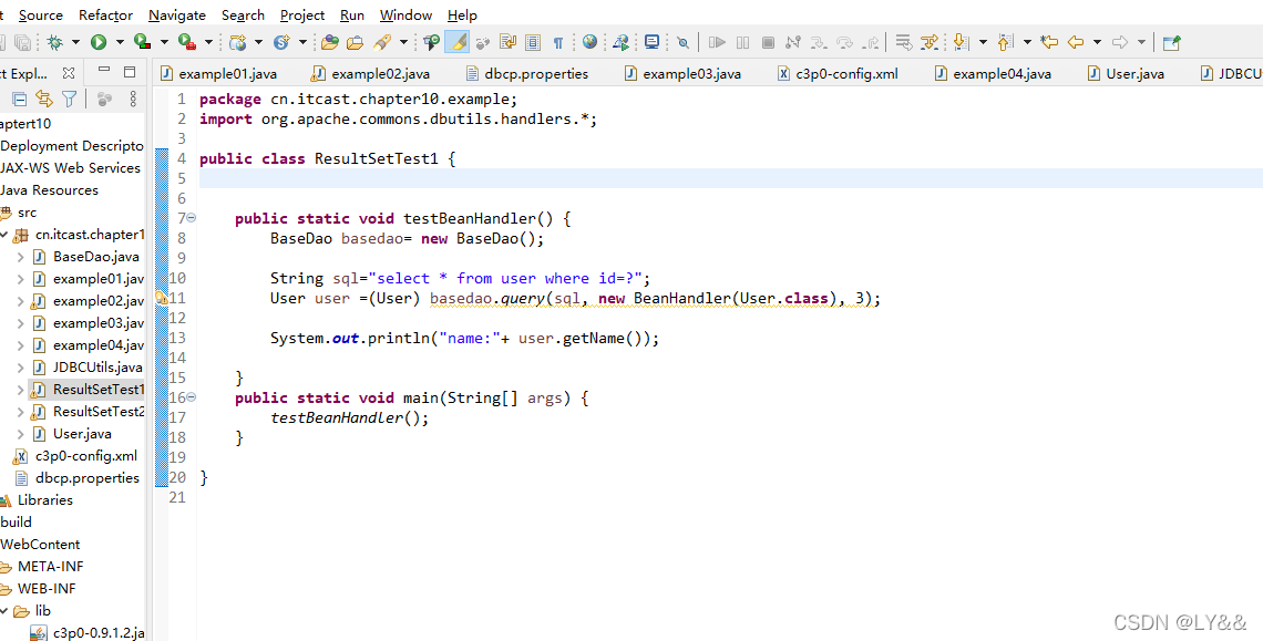 数据库连接池与JDBC工具优化：DBCP与DBUtils详解-CSDN博客