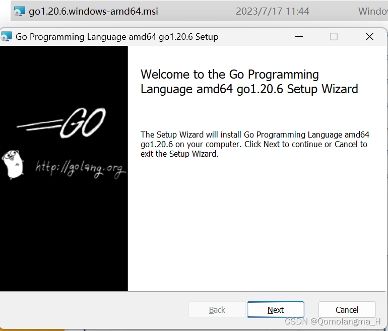 【2023最新版】Linux (WSL：Ubuntu22.04)安装Go1.20.6+Win11：安装Go1.20.6+GoLand2023.1.4+配置环境_wsl 安装go-CSDN博客
