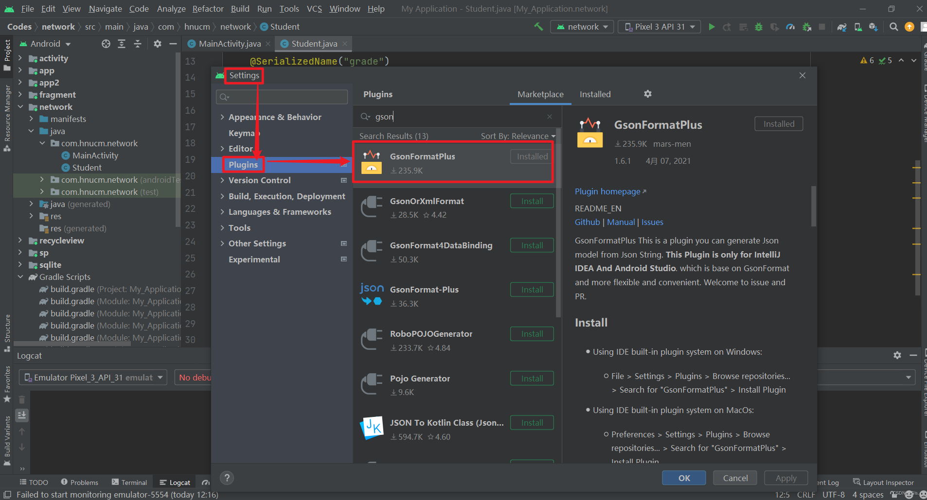 Android - 框架使用_io.github.scwang90-CSDN博客