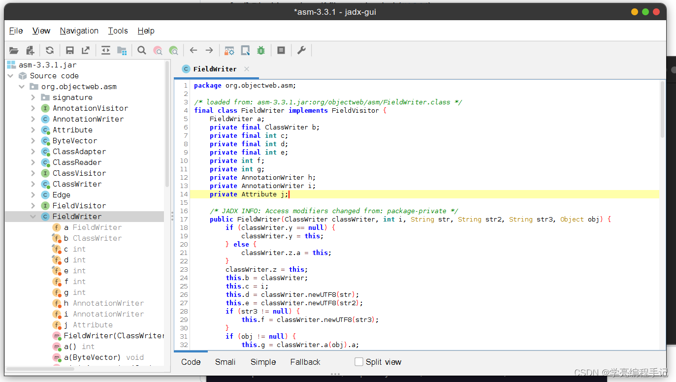 Linux安装jadx-gui：反编译jar包或java class文件_linux反编译jar包-CSDN博客
