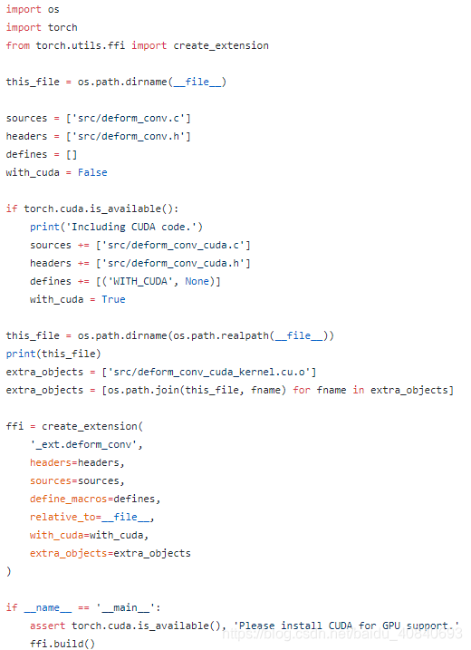 pytorch-DeformableConvolution可形变卷积：pytorch自定义网络实现_deform conv c++-CSDN博客