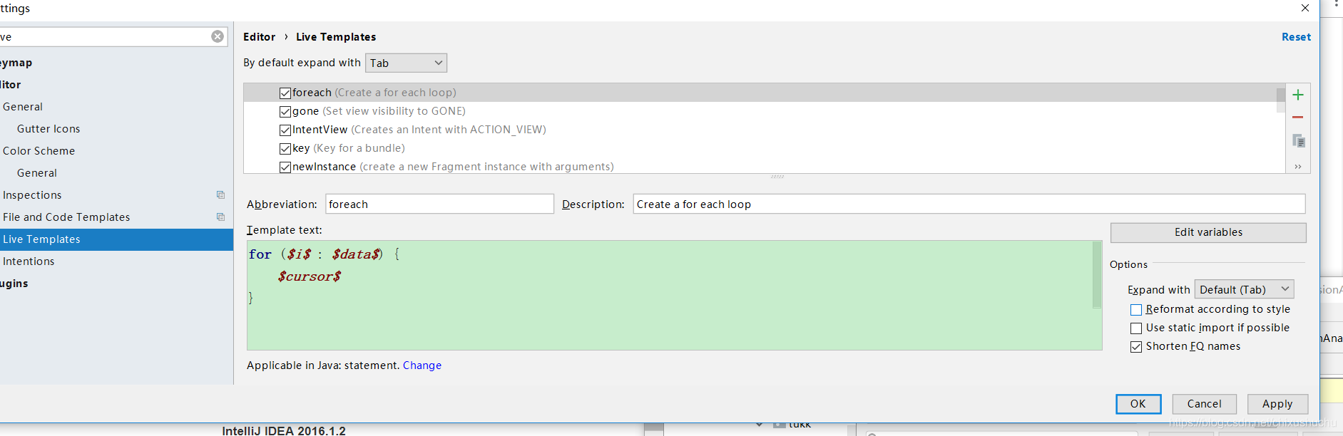 idea foreach 快捷键 不要换行_idea for each怎么不换行-CSDN博客