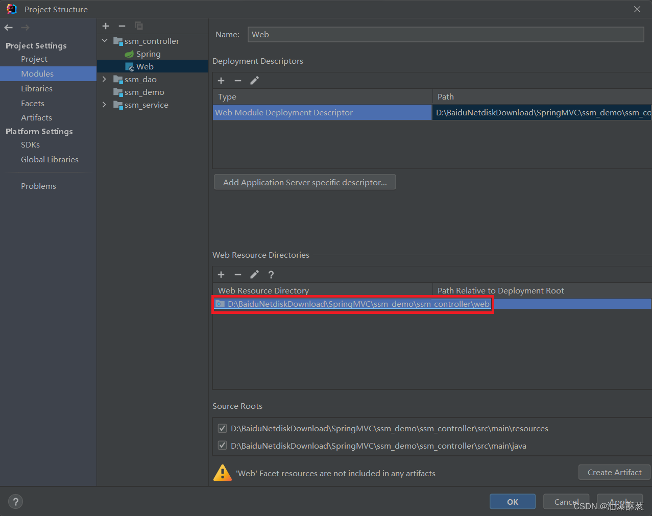 idea中web项目下webapp目录没有小蓝点问题_idea webapp文件夹没有蓝点-CSDN博客