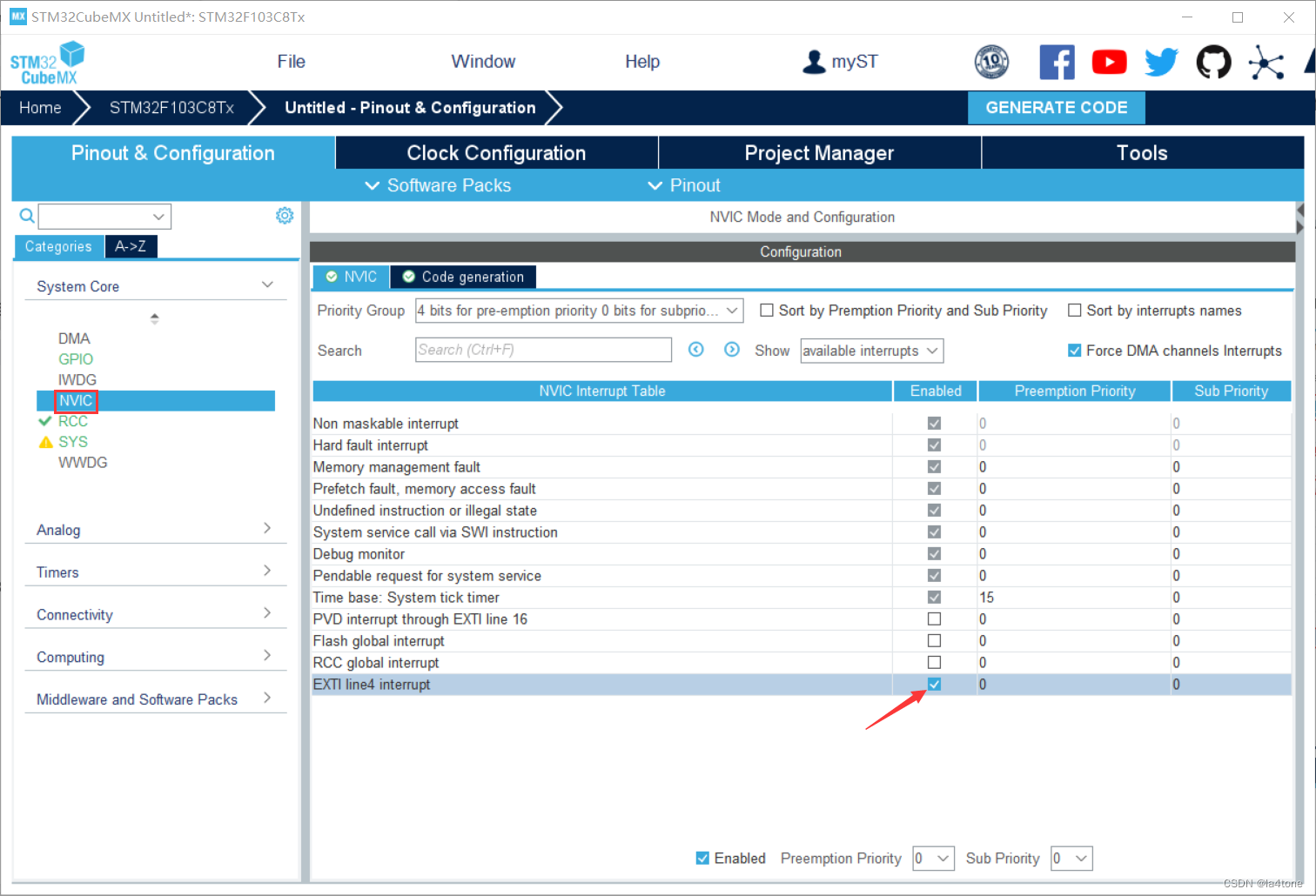 基于HAL库的LED流水灯_hal库pb4-CSDN博客