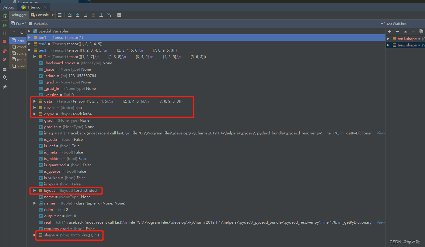【带着学Pytorch】2、张量(Tensor)的介绍与创建_张量 tensor-CSDN博客