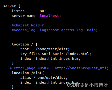 【Java】Nginx服务器部署SpringBoot前后端项目_如何在idea里面配置好nginx环境-CSDN博客