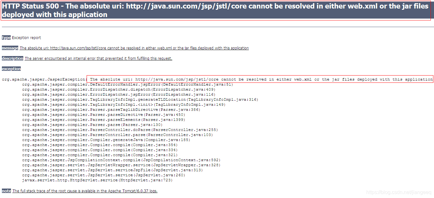 JSP页面中使用JSTL标签出现无法解析问题解决办法_为什么在jsp中无法解析变量标注黄色但是不报错?-CSDN博客