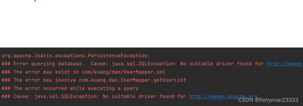 No suitable driver found for_no suitable driver found for 172.16.60.102 ...