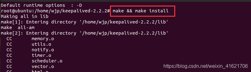 Ubuntu安装keepalived_ubuntu离线安装keepalived-CSDN博客