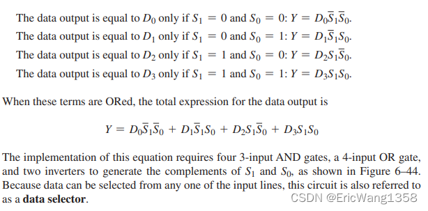 6–8 Multiplexers (Data Selectors)-CSDN博客