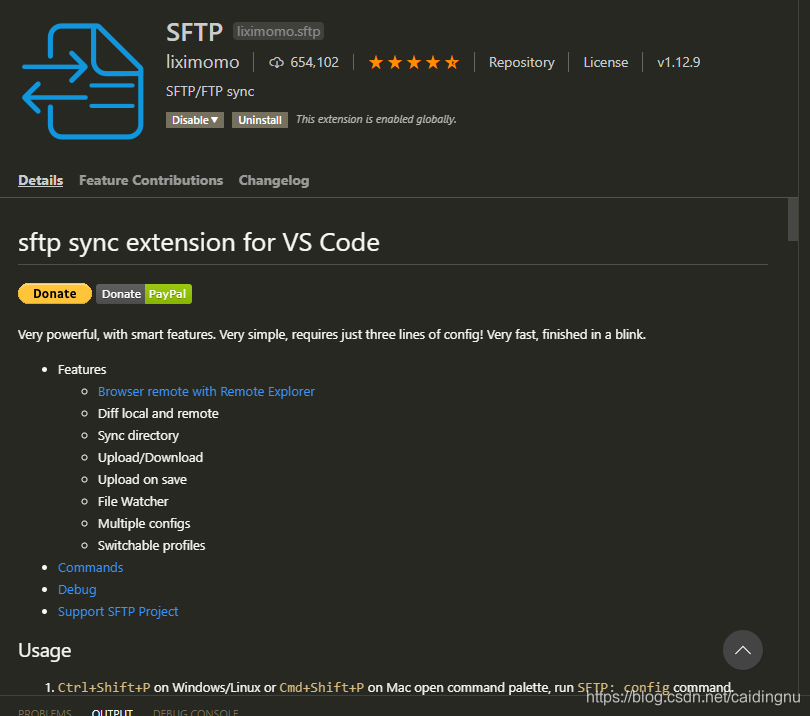 vscode中使用sftp插件实现文件上传_uploadonsave-CSDN博客