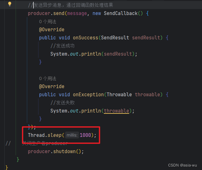 Rocketmq异步报错no Route Info Of This Topicrocketmq异步发送失败 Csdn博客