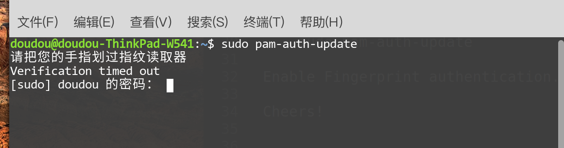 linux 可以添加指纹识别,linux为笔记本打开指纹授权：fprintd、libpam-fprintd-CSDN博客