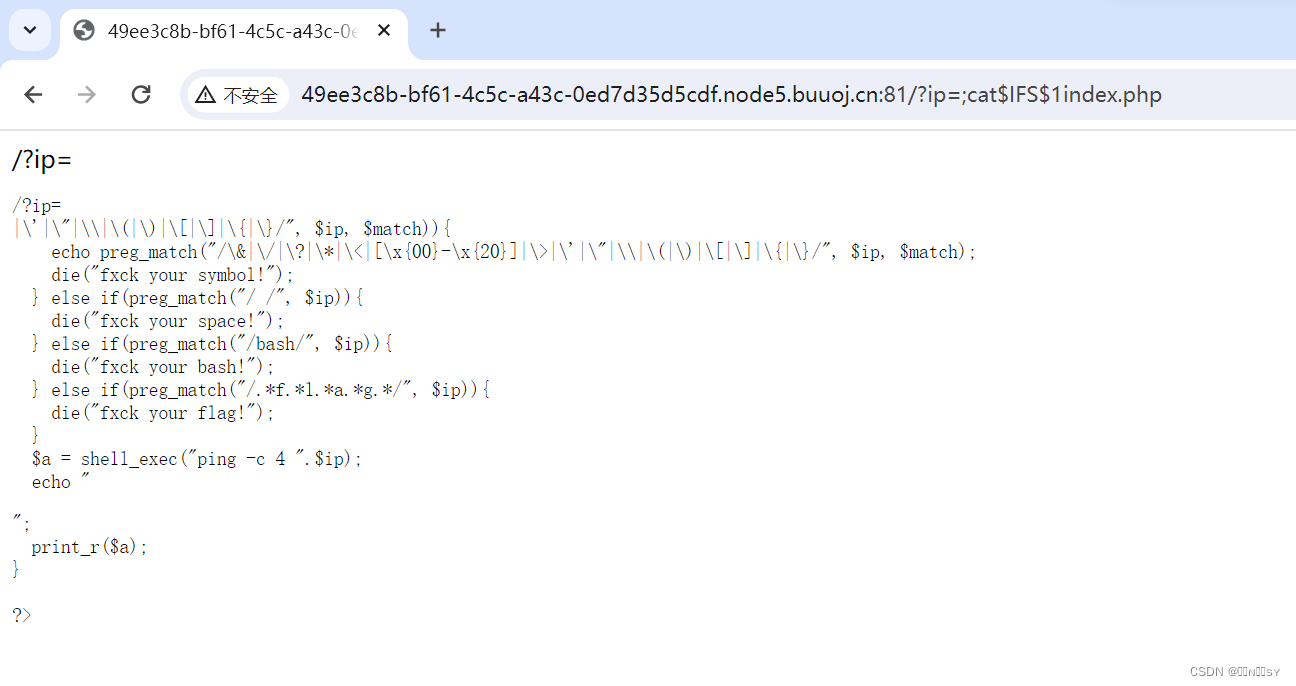 [GXYCTF2019]Ping Ping Ping1-CSDN博客