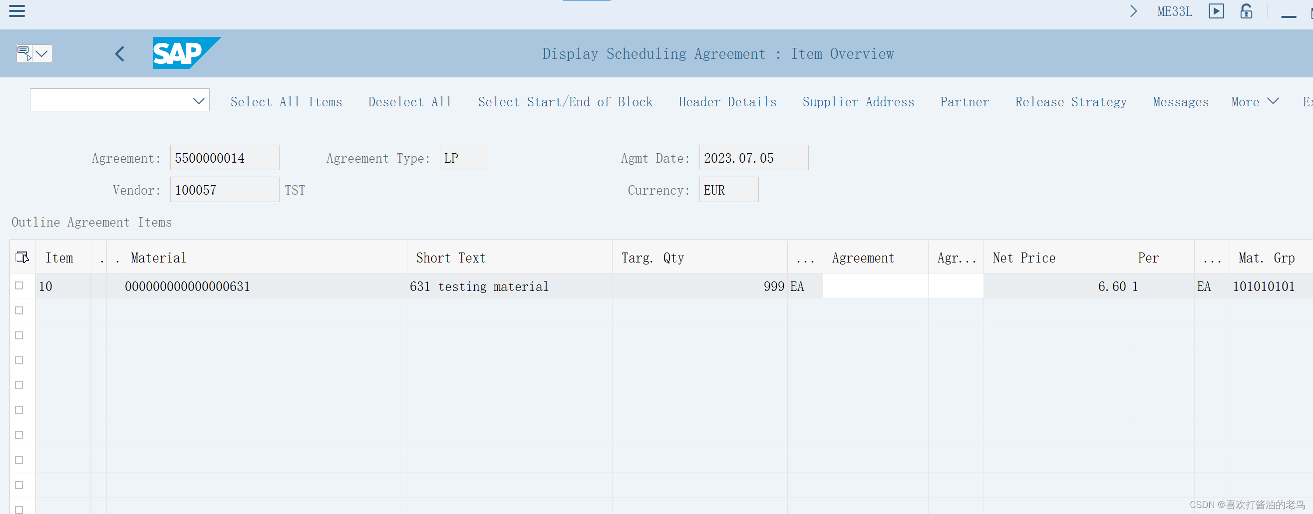 SAP MM 采购报表ME2M和ME3M_sap me2n数据源-CSDN博客
