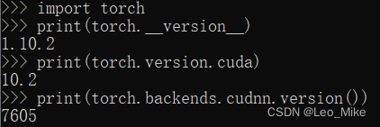 在Python环境中检查Torch、CUDA及cuDNN版本的步骤指南,-CSDN博客