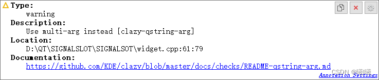 qt 问题：use multi-arg instead_use multi-arg instead [clazy-qstring-arg]-CSDN博客