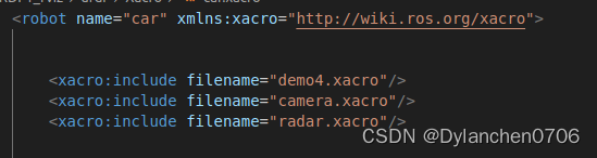 Xacro集成时需要注意的问题_两个xacro关联-CSDN博客