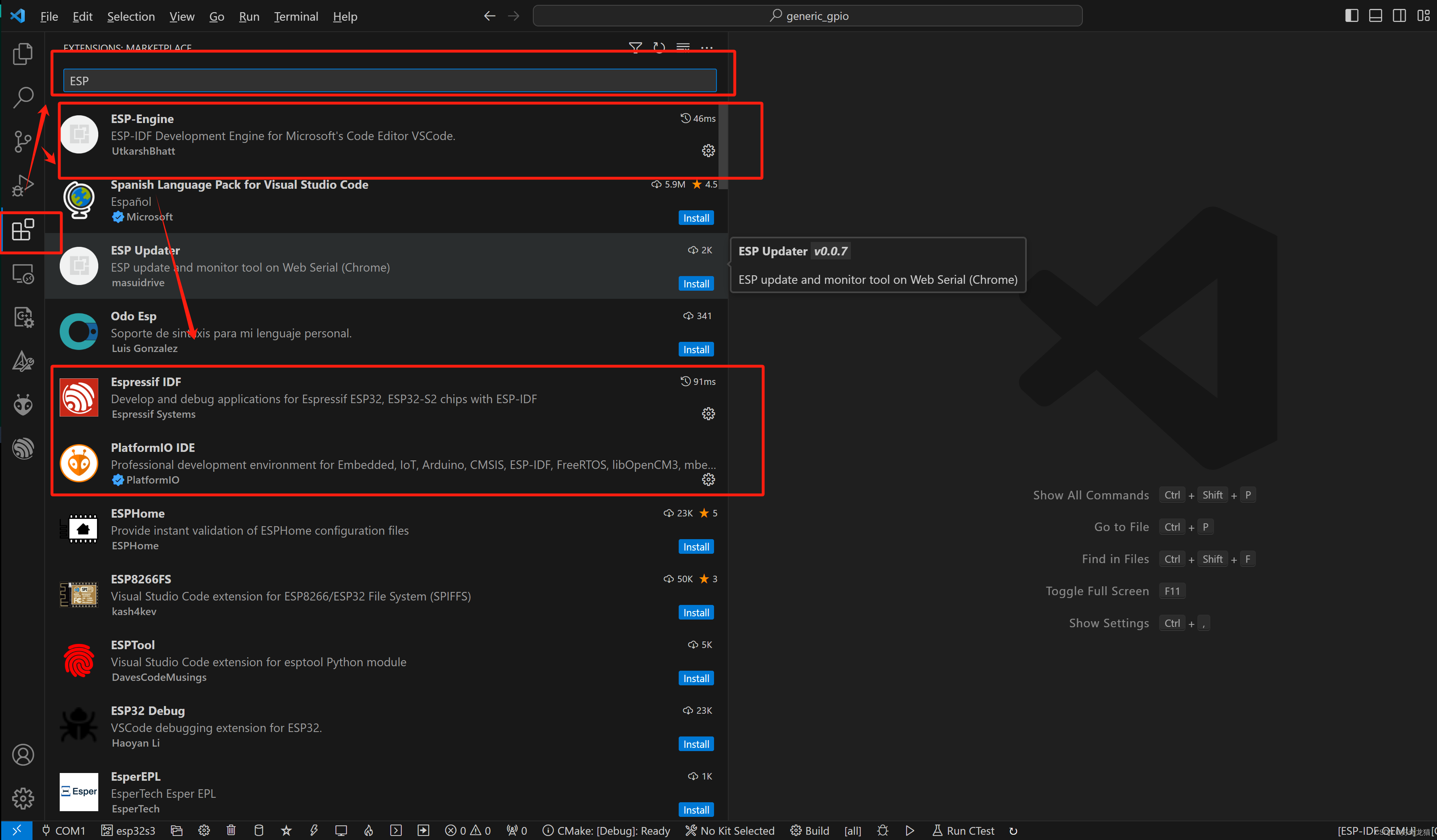 【ESP32-PC电脑windows-环境搭建-记录-hello-world-运行基础样例学习】_esp32怎么连接电脑-CSDN博客