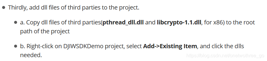 DJI大疆 windows SDK开发入门（1） integrate SDK into Application_大疆windows sdk ...
