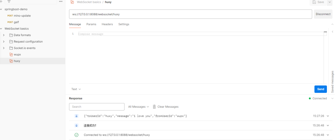 springboot集成websocket快速入门demo-CSDN博客