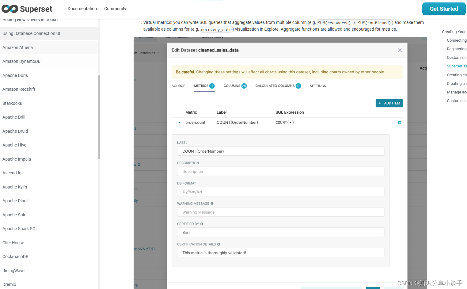 一文带你玩转Superset！大数据可视化框架学习网站大盘点！_superset中文教程官网-CSDN博客
