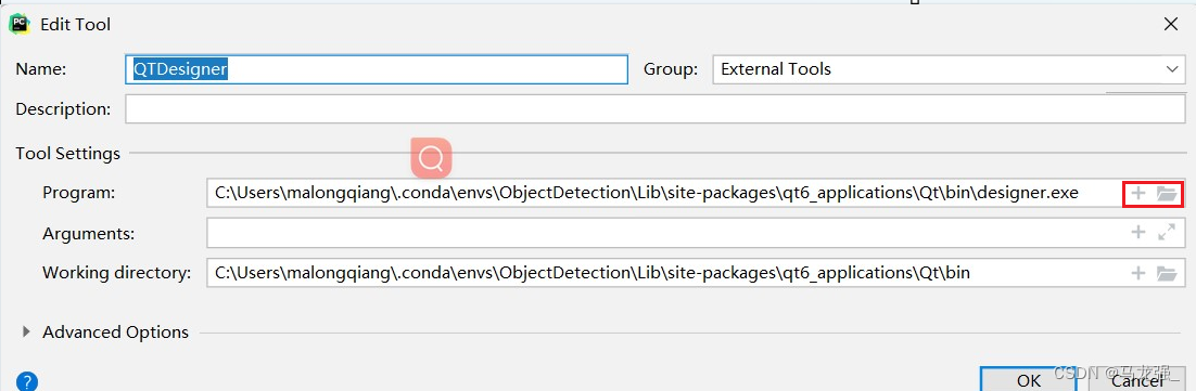 python桌面开发PyQt6库和工具库QTDesigner安装和配置_conda qt designer在哪-CSDN博客