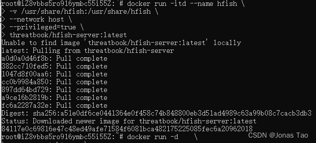 蜜罐的搭建{HFish}-CSDN博客