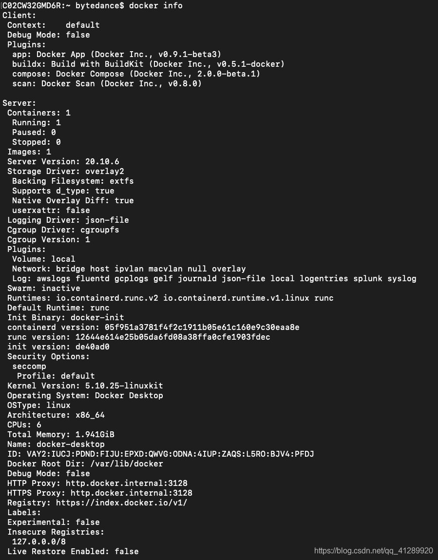 docker安装与学习_docker run -d -p 80:80-CSDN博客