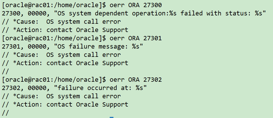 Alert 日志报错：ORA-2730x OS Failure Message: No Buffer Space Available-CSDN博客
