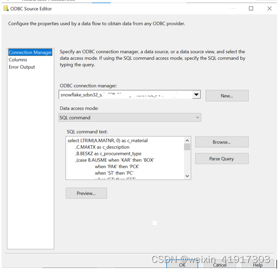 ETL工具--SSIS（二）：创建流程_sqlserver etl工具-CSDN博客